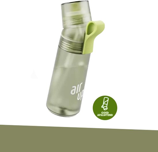 Air Up Drinkfles Starterskit 600 ml Gen 2 Green Sage Fles inclusief 3 ...