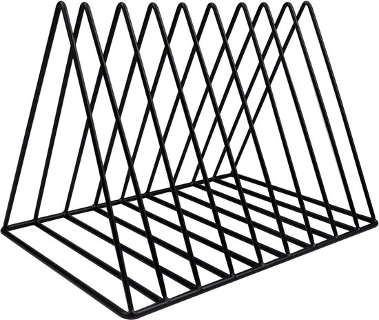 LP Opbergsysteem voor Platen - AvoDovA Desktop Magazine Rack - 9 Slots ...