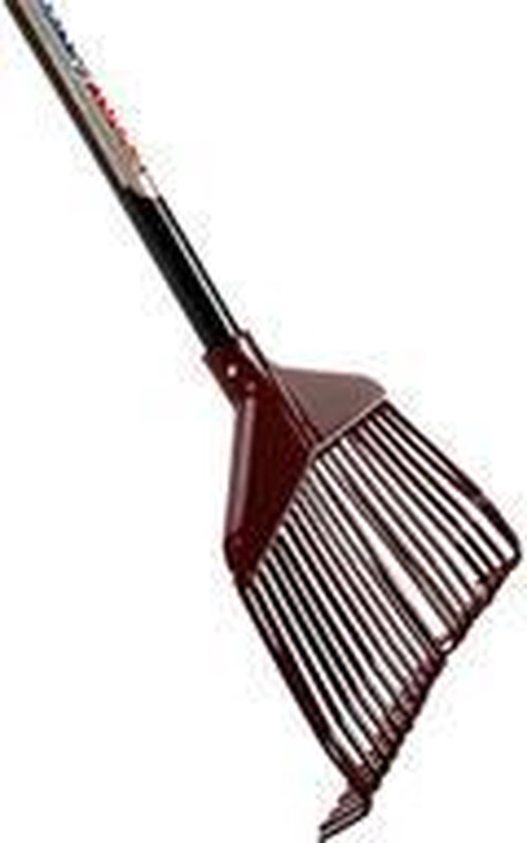 Talen Tools Bladhark kunststof 21 tanden met steel 150cm hark 200 x ...