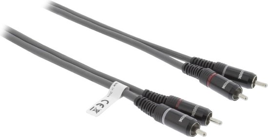 Sweex Tulp stereo audio kabel - 3 meter | bol