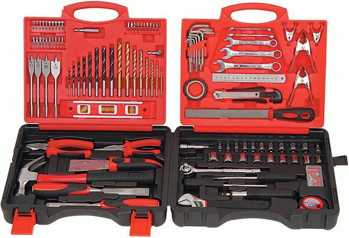 WorkMen Gereedschapset - 146 delig - in koffer | bol