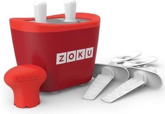 Quick Pop Maker Duo Rood - Zoku | bol.com