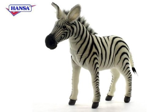 Zebra Knuffel, 41 cm, Hansa | bol.com