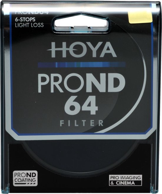 Hoya Grijsfilter PRO ND64 - 6 stops - 77mm | bol