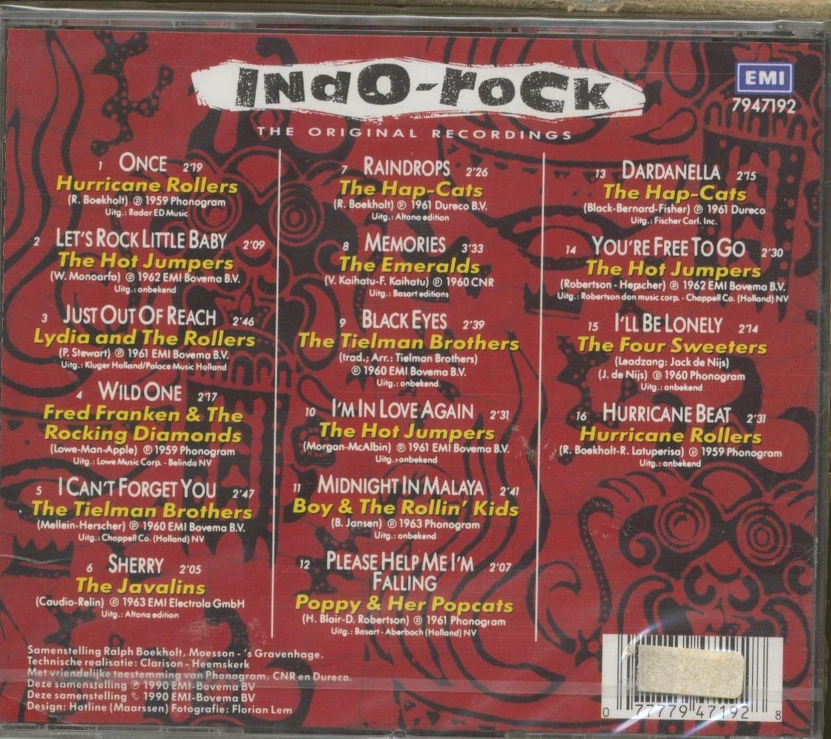 INDO-ROCK The Original Recordings, Onbekend | CD (album) | Muziek | bol
