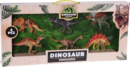 Free And Easy Dinosaurussen Set Silvisaurus 6-delig | bol.com