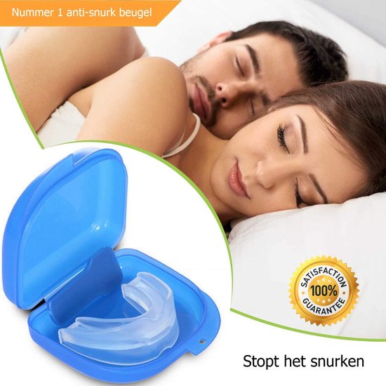 Good Night anti-snurk beugel | Anti-snurk bitje | Stop met snurken ...