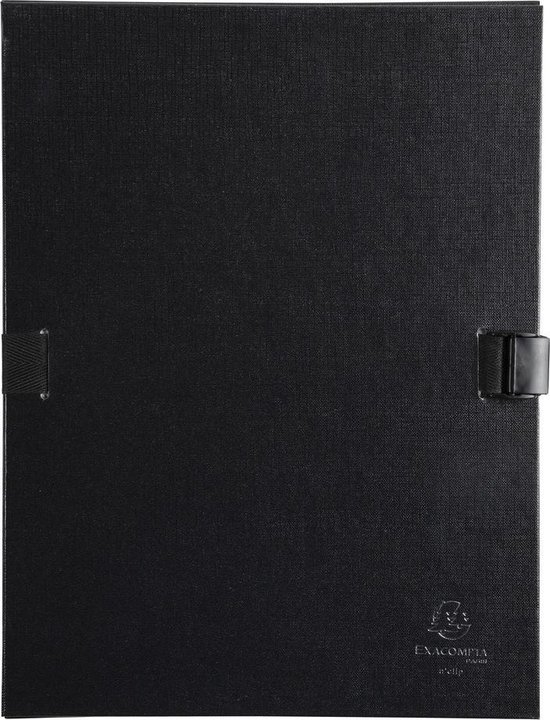 10x N'CLIP Map uitrekbare rug en klep, Zwart | bol