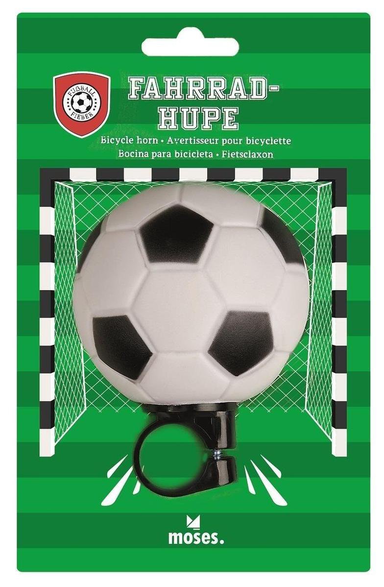Moses Fietstoeter Voetbal Junior 7,5 Cm Zwart/wit | bol.com