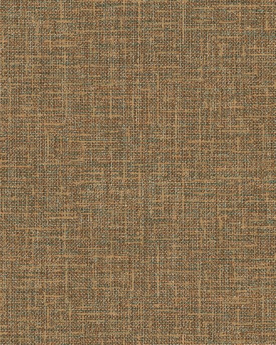 Textiel look behang Profhome DE120115-DI vliesbehang hardvinyl warmdruk ...