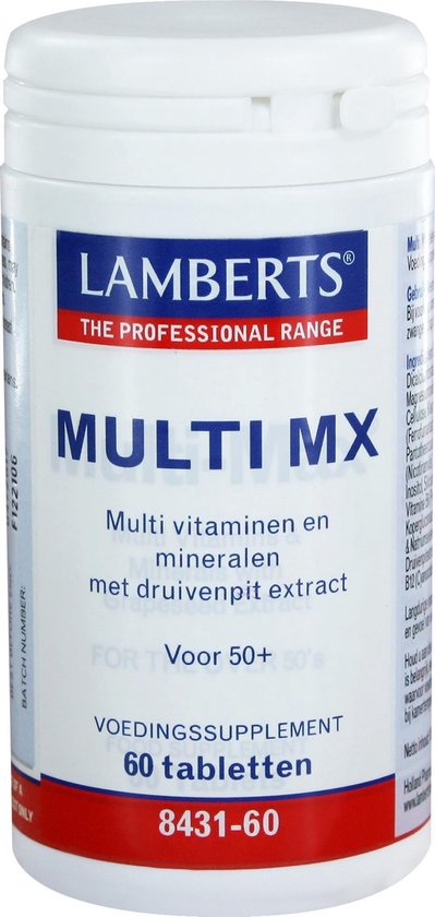 Lamberts Multi MX - 60 tabletten - Multivitaminen | bol