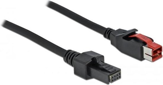 Powerd USB kabel mannelijk 24 V tot 2 x 4 pin mannelijk 1 meter voor ...