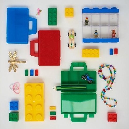 LEGO - Sorteerkoffer To Go - Polypropyleen - Rood | bol