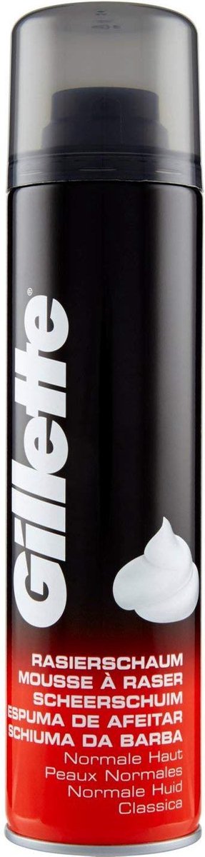 Gillette Basic Scheerschuim Regular Voordeelverpakking 6x 200ml | bol.com