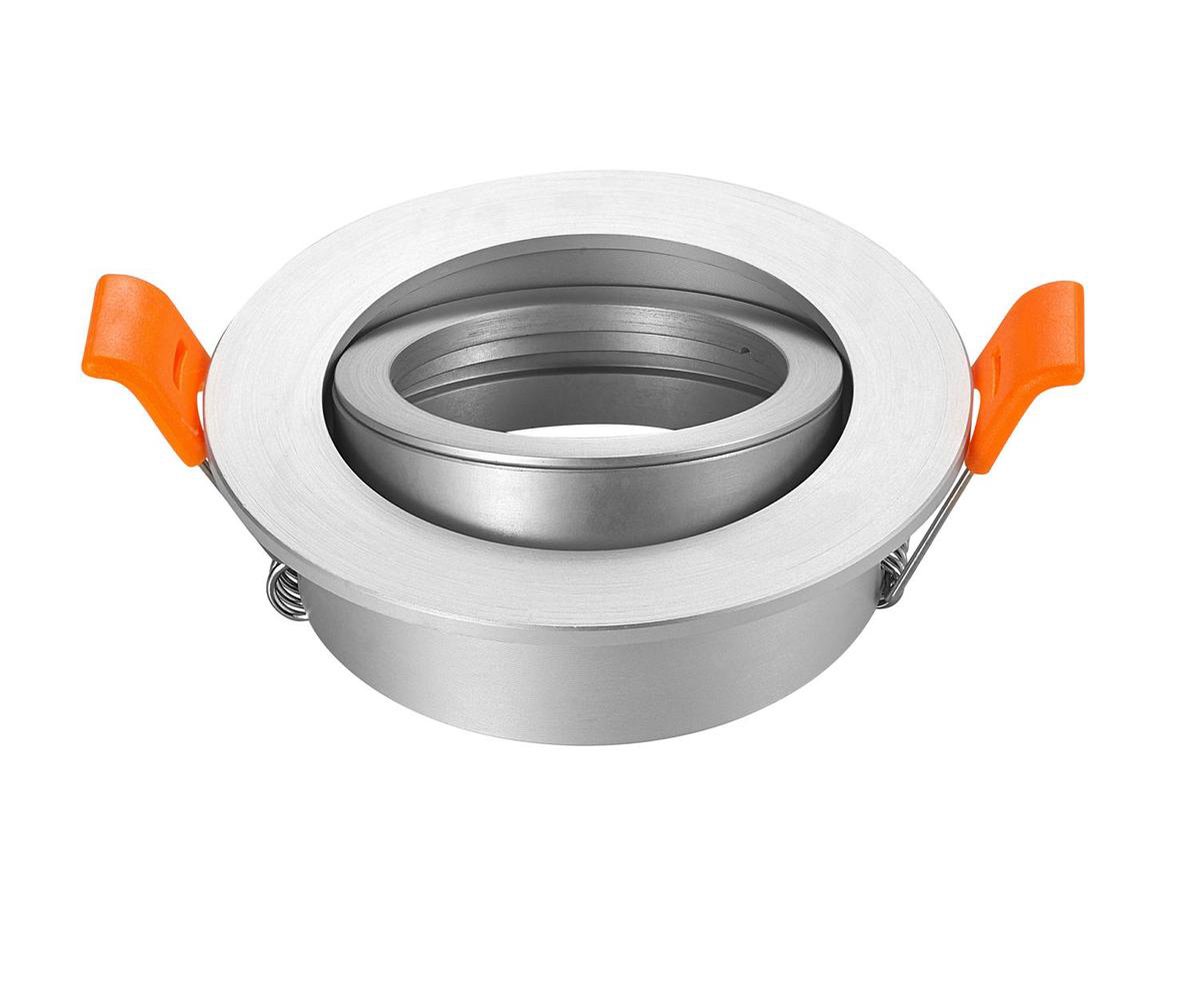 FutureLed inbouwspot RVS met binnenring Ø82mm + GU10 socket | bol