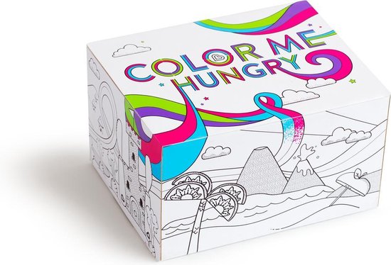 Munchkin Color Me Hungry Kinderservies - 7-delig - Purple | bol