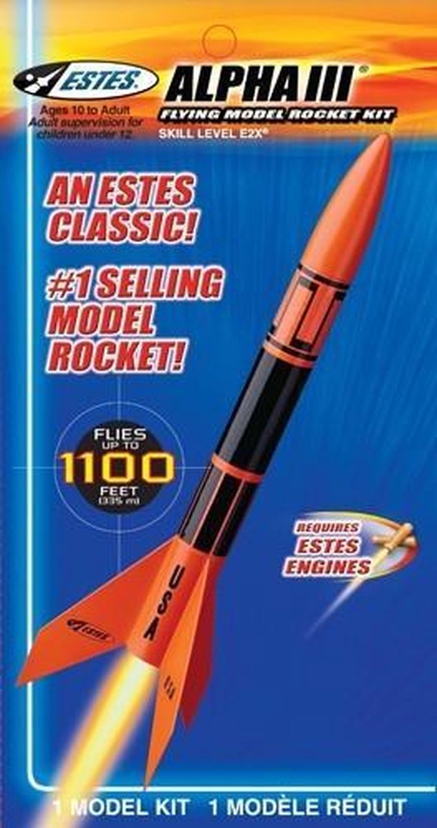 Estes Alpha III modelraket | bol.com