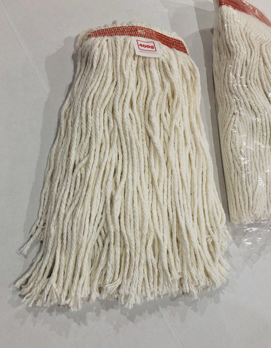 10 stuks professionele dweil mop 400 gram per stuk | bol.com