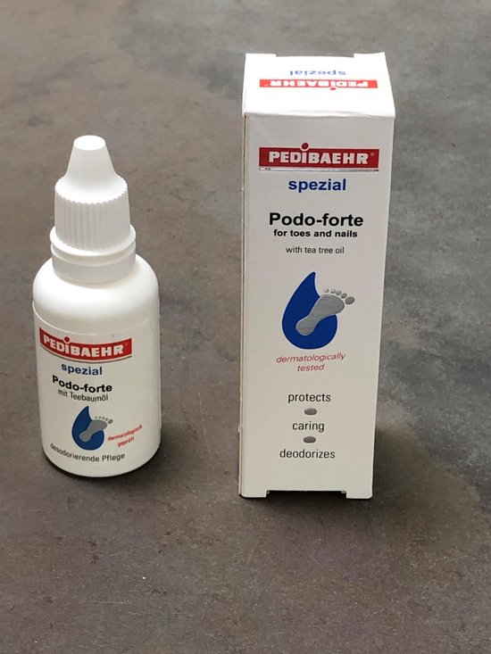 Podo-forte tinctuur - tegen huid- en nagelschimmel - flesje met ...