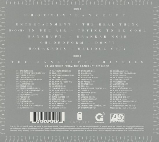 Bankrupt! (Deluxe Edition), Phoenix | CD (album) | Muziek | bol