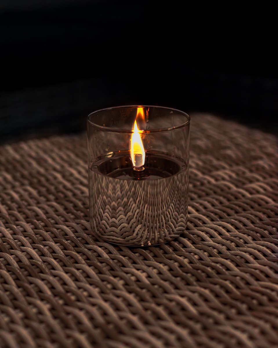 Feu de table Intérieur Extérieur Rond Cheminée décorative Feu de table ...