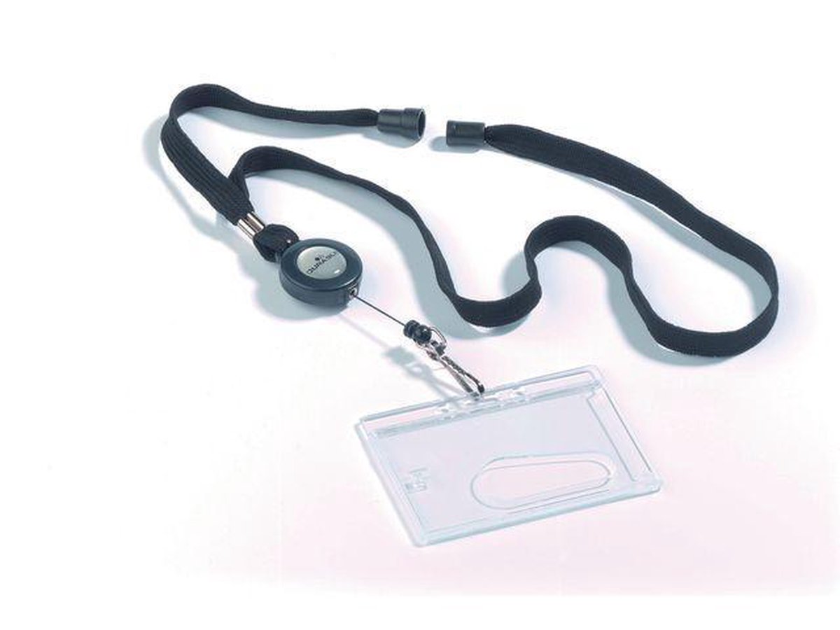DURABLE textielband met oprollmechanismus, Sicherheitssluiting, 44cm ...
