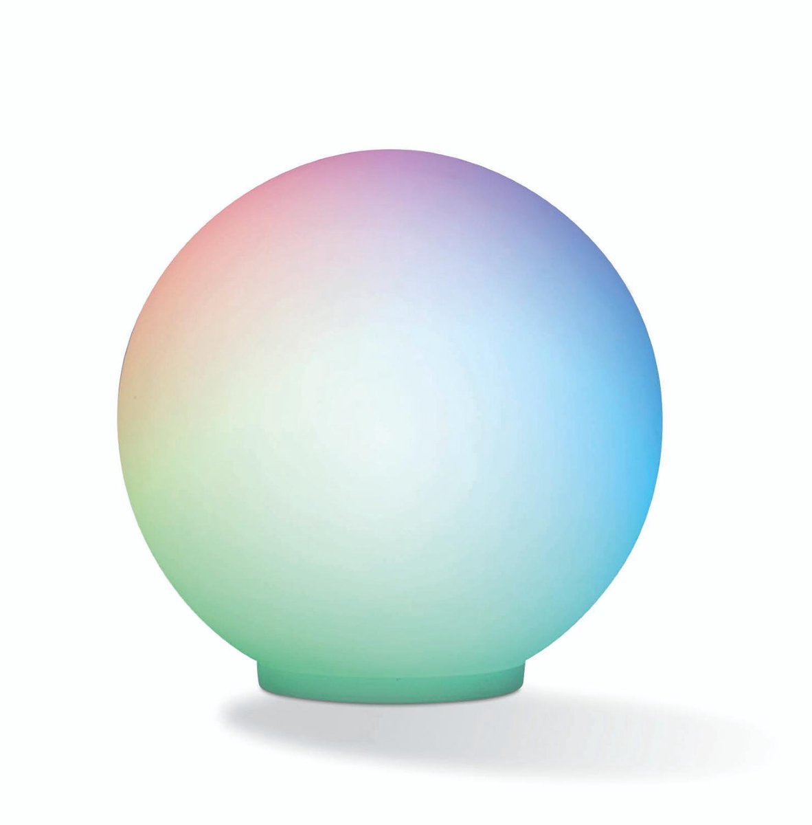 Deluxa Led Bol Glazen Tafellamp - RGB - Inclusief Afstandbediening ...