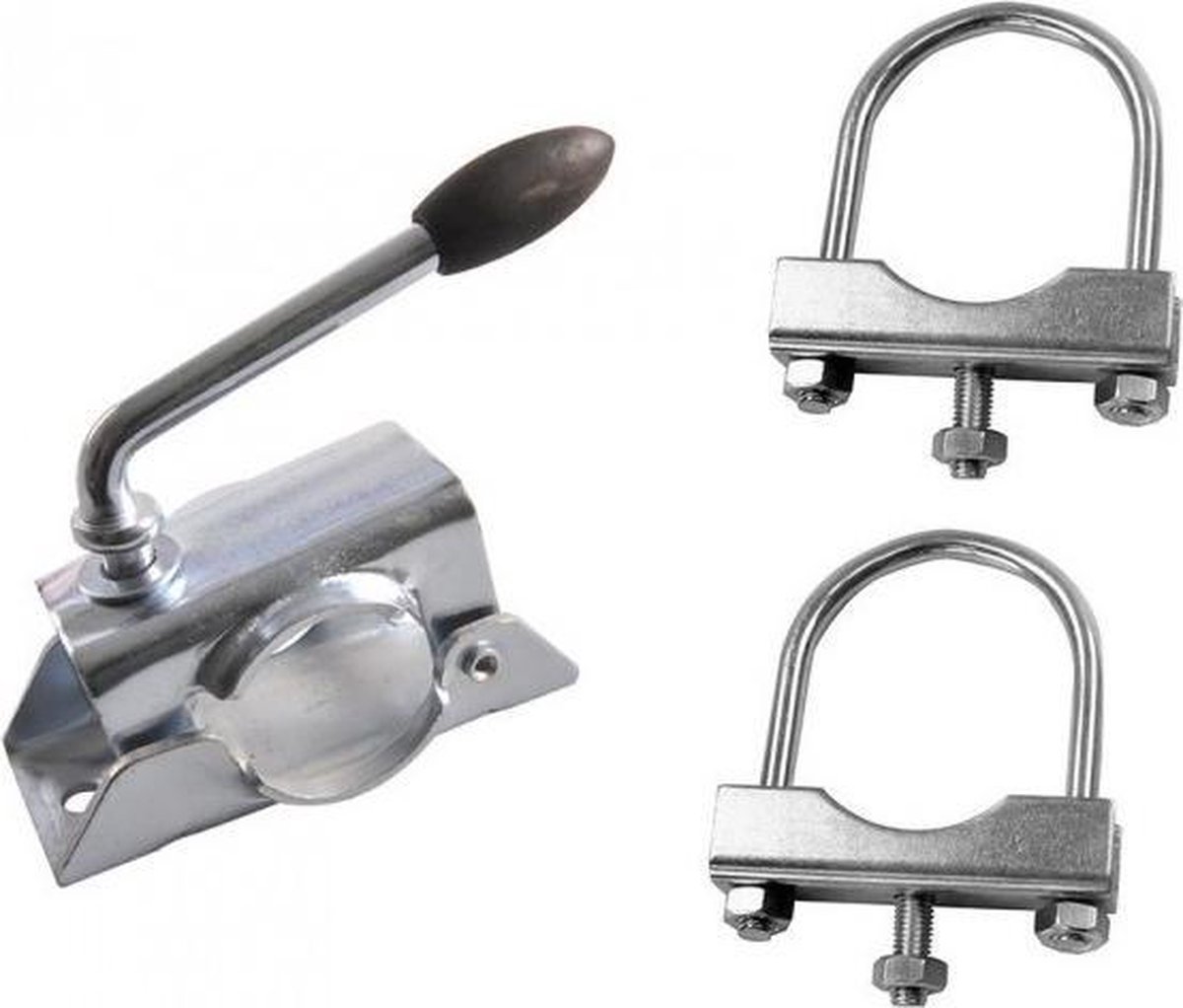 Pro Plus Klem voor Neuswielen of Steunpoten Ø 48 mm - met U-Beugel 60/ ...