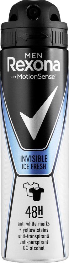 6x Rexona Deospray Men – Invisible Ice Fresh | bol