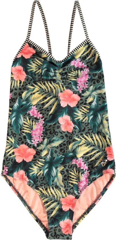 Brunotti Reid-Hawai Girls Swimsuit - 140 | bol