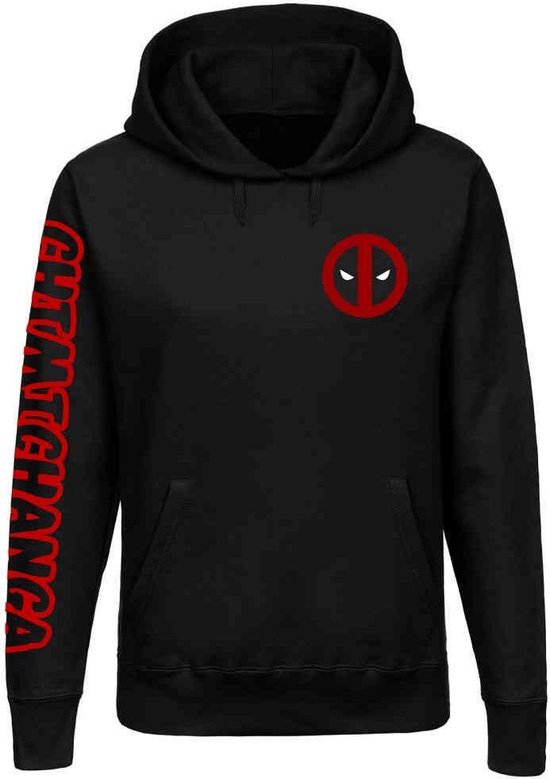 Deadpool Hoodie/trui -XXL- Chimichanga Zwart | bol.com