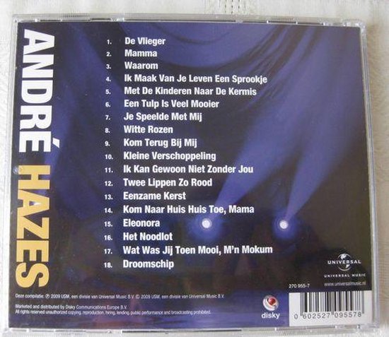 Het Beste Van Andre Hazes André Hazes Cd Album Muziek Bol