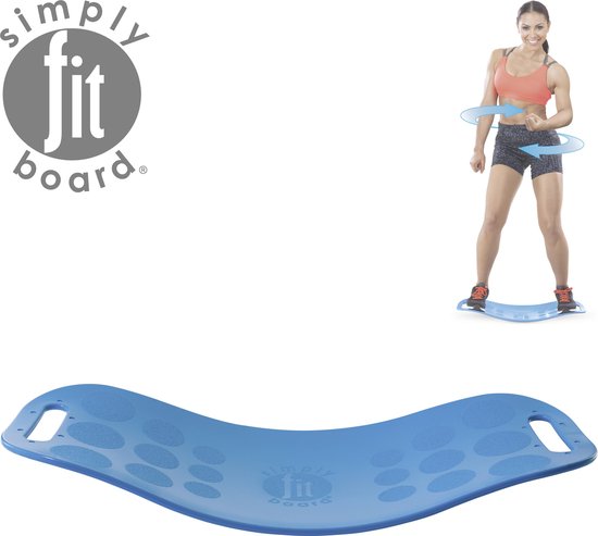 Simply Fit Board - Train je hele lichaam – Blauw | bol