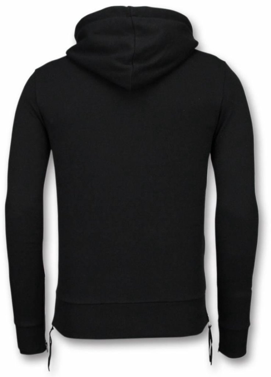 Casual Vest - Sweater Heren Side Zippers - Zwart | bol.com