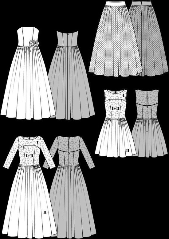 Burda Naaipatroon 6776 - Jurk in variaties | bol