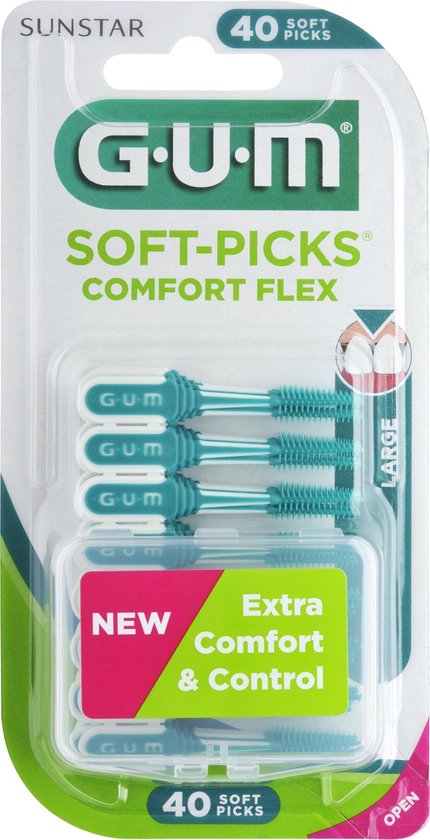 Soft-Picks Comfort Flex | Large | 40 stuks | bol