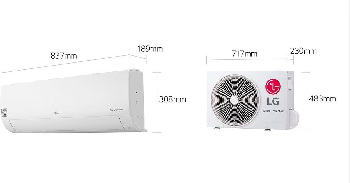 LG airco met WIFI PC12SQ | bol.com