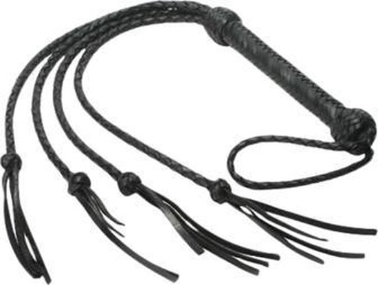 Strict Leather - Four Lash Leren Zweep | bol.com