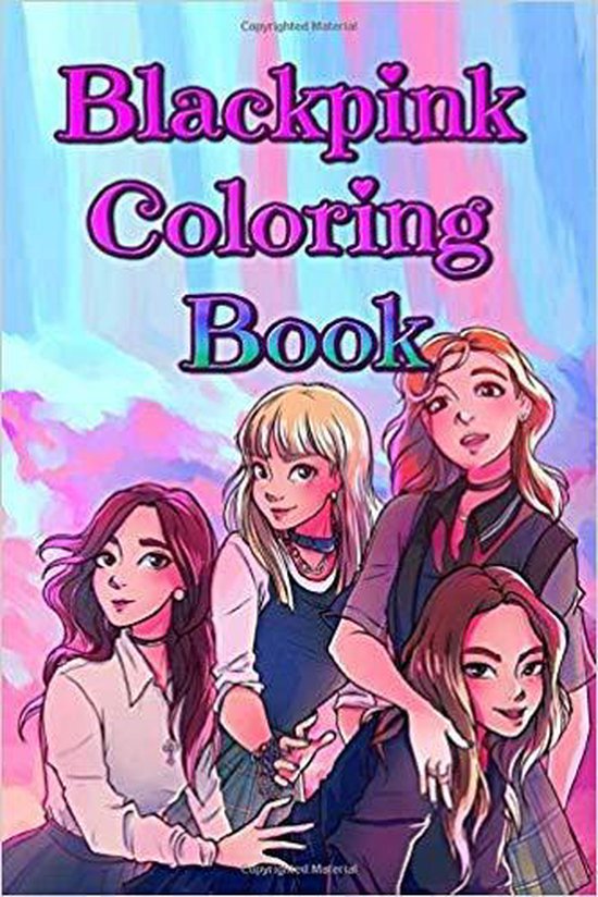 Blackpink Coloring Book, Coloring Academy | 9781706353805 | Boeken ...