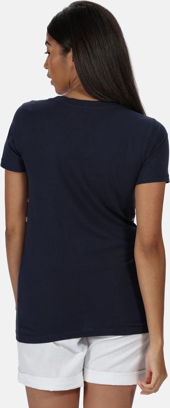 Regatta Filandra IV Katoenen T-Shirt Voor Dames Marine Wit | bol