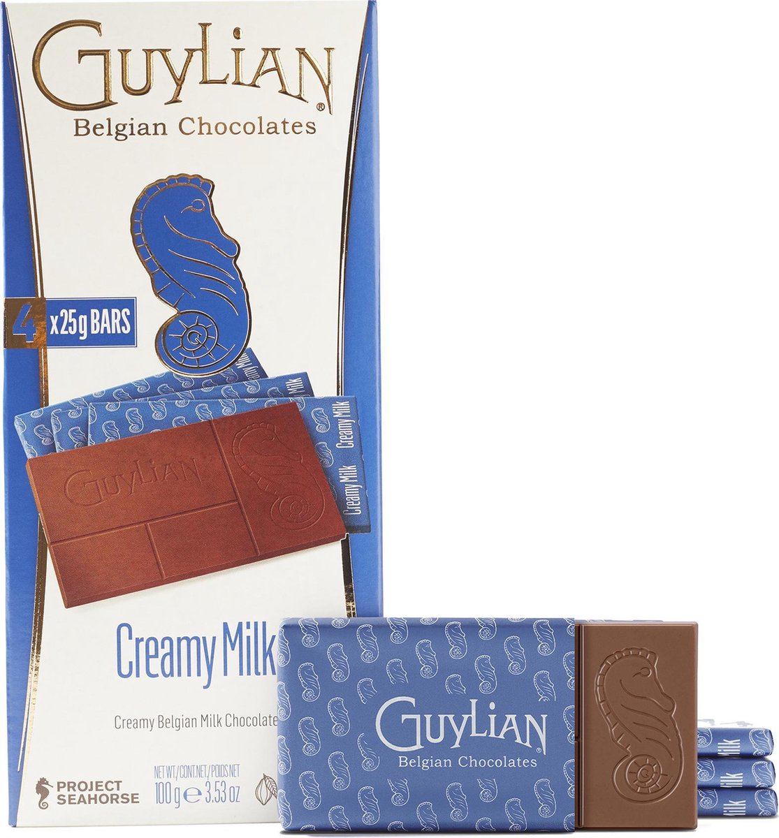 Guylian Romige melk chocolade tablet, doos van 12 tabletten 12 x 100 ...
