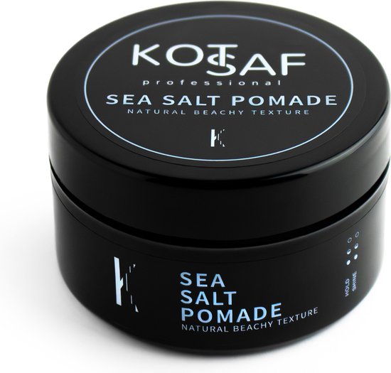 Kotsaf Sea Salt Pomade - Medium hold - Matte finish - 100ml | bol