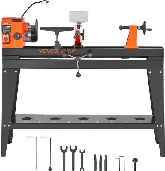 draaibank 750W draaibank met standaard Spiltoerental 680-2520rpm ...