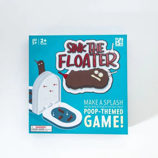 Sink the floater spel - Grappige spelletjes - Poep spel - Bordspel ...