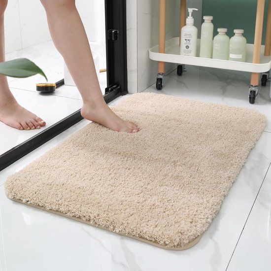 badkamertapijt 50x80cm, antislip badmat, zachte microvezel badmat ...