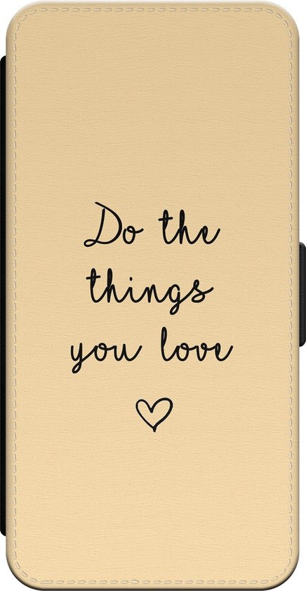 Apple iPhone 14 Pro bookcase leer - Do the things you love - Wallet ...