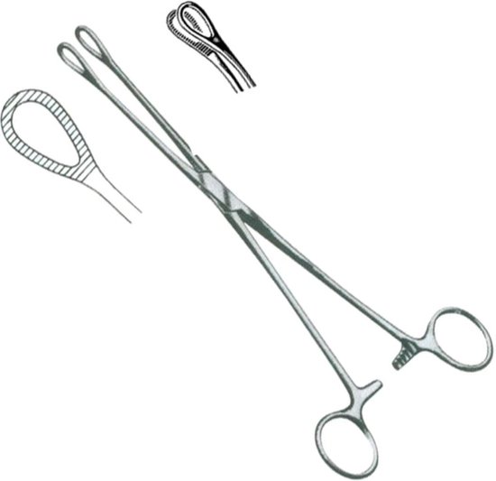 Belux Surgical Instruments / Foerster spons tang / roestvrij staal/ 25 ...