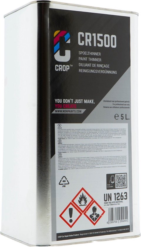 CR1500 Spoelthinner - 5 liter Jerrycan | bol