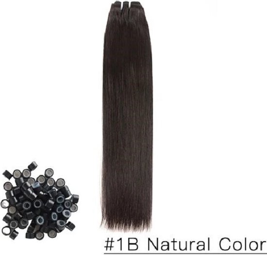 Weft Extensions |Weave Extensions | 16 inch - 40cm | Kleur 1B Zwart ...