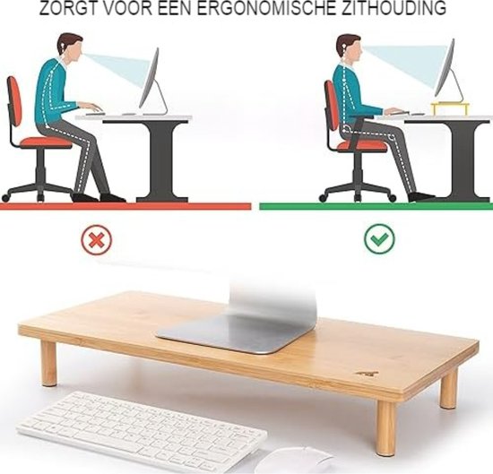 Beeldscherm Verhoger - Monitor Verhoger - Tv Verhoger | bol